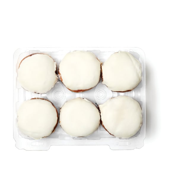 Vanilla Iced Raspberry Filled Donuts 6-Count | Publix Super Markets