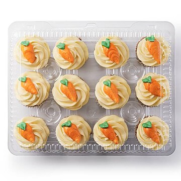 Cream Cheese Iced Carrot Cake Cupcakes 12-Count | Publix Super Markets