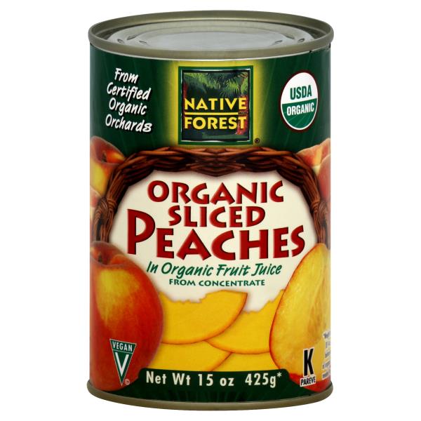 Native Forest Peaches, Organic, Sliced | Publix Super Markets