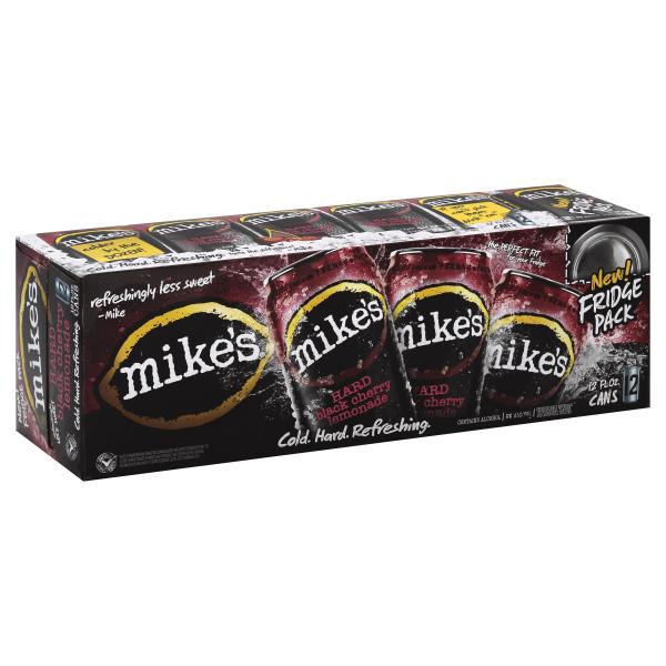 Mike's Malt Beverage, Hard Black Cherry Lemonade, Fridge Pack | Publix ...