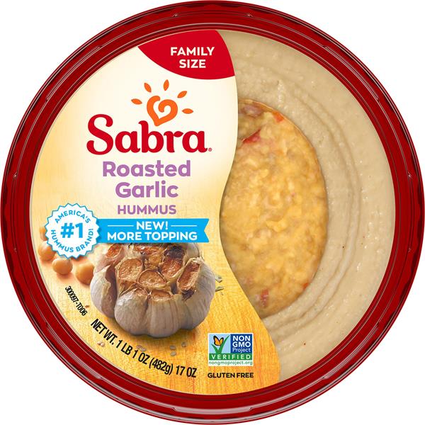 Sabra Hummus, Roasted Garlic, Family Size | Publix Super Markets