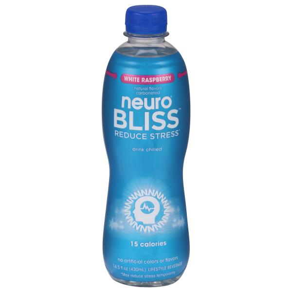Neuro Lifestyle Beverage, White Raspberry, Reduce Stress, Bliss ...