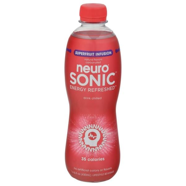 Neuro Lifestyle Beverage, Superfruit Infusion, Energy Refreshed, Sonic ...