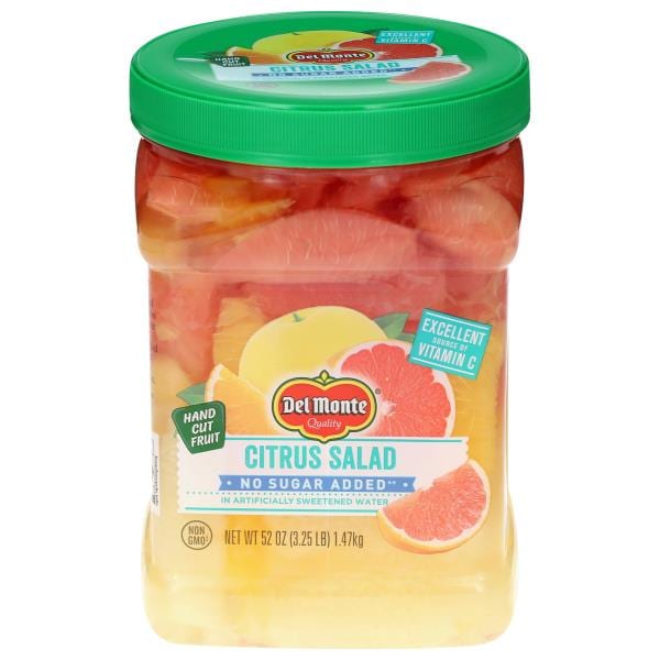 Del Monte No Sugar Added Hand Cut Fruit Citrus Salad | Publix Super Markets
