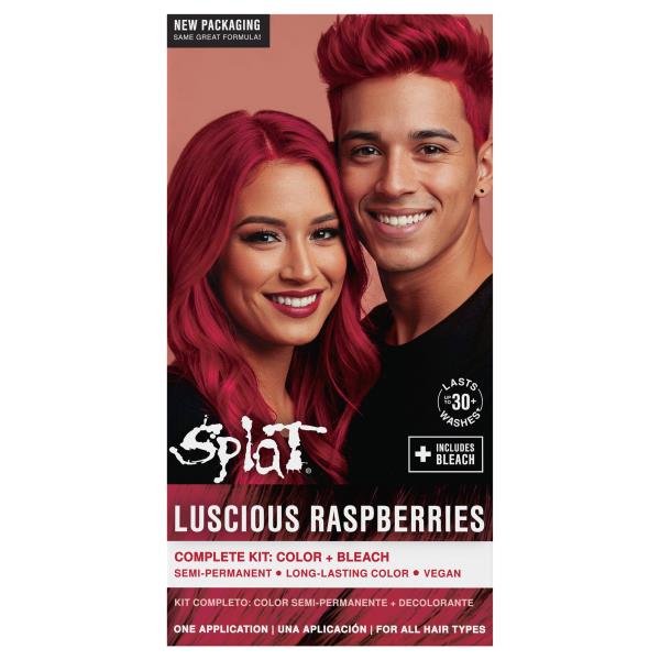 Splat Hair Color, Luscious Raspberries, Complete Kit | Publix Super Markets