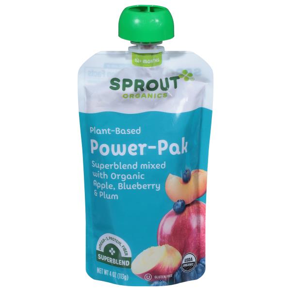 Sprout Organics Power-Pak Superblend Mixed, 12+ Months | Publix Super ...