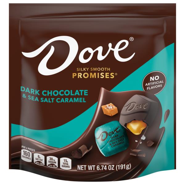 Dove Promises Candy, Dark Chocolate & Sea Salt Caramel | Publix Super ...