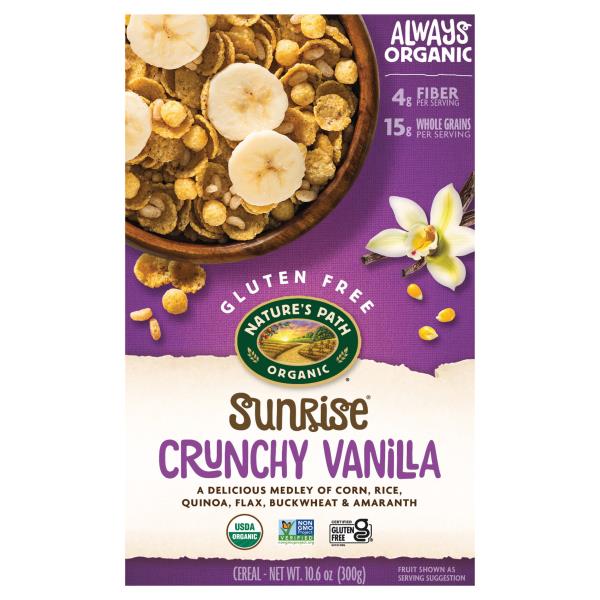 Nature's Path Organic Sunrise Cereal, Crunchy Vanilla | Publix Super ...