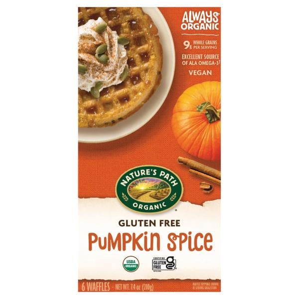 Nature's Path Organic Waffles, Pumpkin Spice | Publix Super Markets