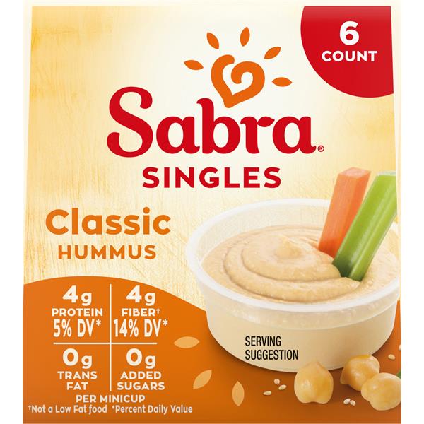 Sabra Hummus, Classic, Singles | Publix Super Markets