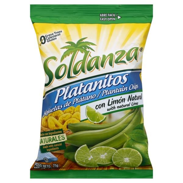 Soldanza Platanitos, with Natural Lime | Publix Super Markets