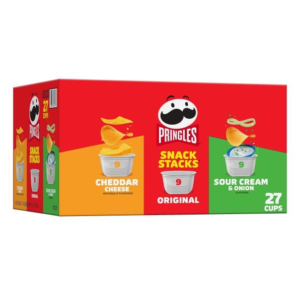 Pringles Snack Stacks Potato Crisps Chips Variety Pack, Lunch Snacks ... Pringles Snack Stacks Potato Crisps Chips Variety Pack, Lunch Snacks ...