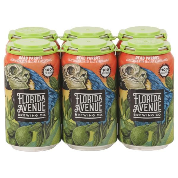 Florida Avenue Beer, Dead Parrot, Light Lager with Sea Salt & Fresh ...