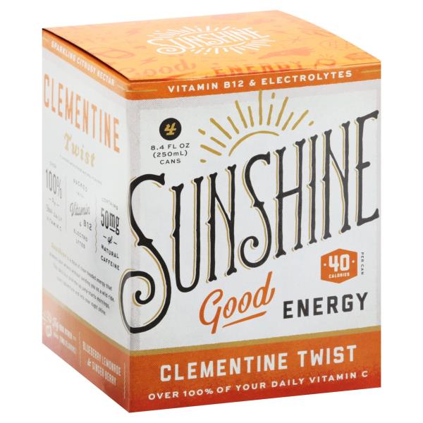 Sunshine Good Energy Drink, Clementine Twist | Publix Super Markets