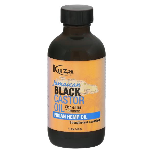 Kuza Castor Oil, Black, Indian Hemp Oil, Jamaican | Publix Super Markets