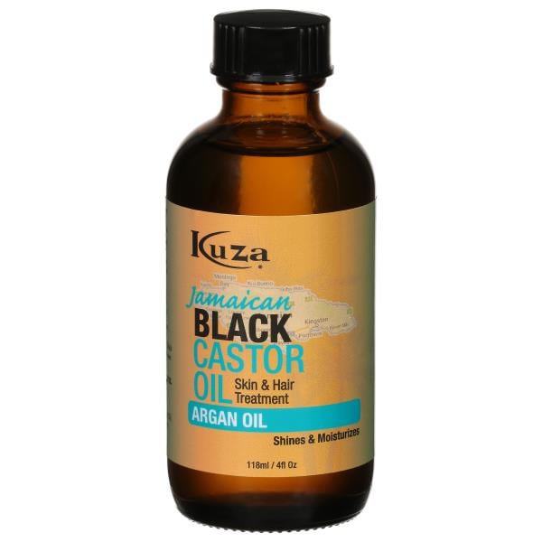 Kuza Castor Oil, Black, Argan Oil, Jamaican | Publix Super Markets