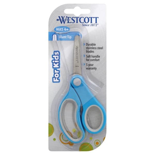 Westcott Scissors, Blunt Tip, For Kids, Ages 4+ | Publix Super Markets
