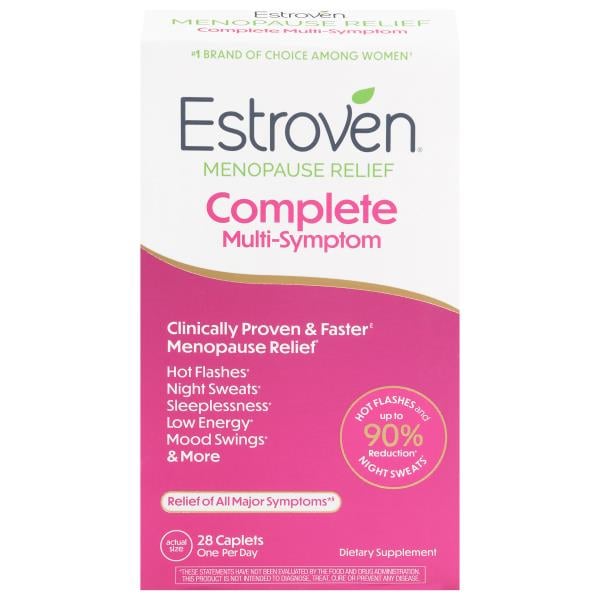 Estroven Complete Multi-Symptom Caplets Menopause Relief | Publix Super ...