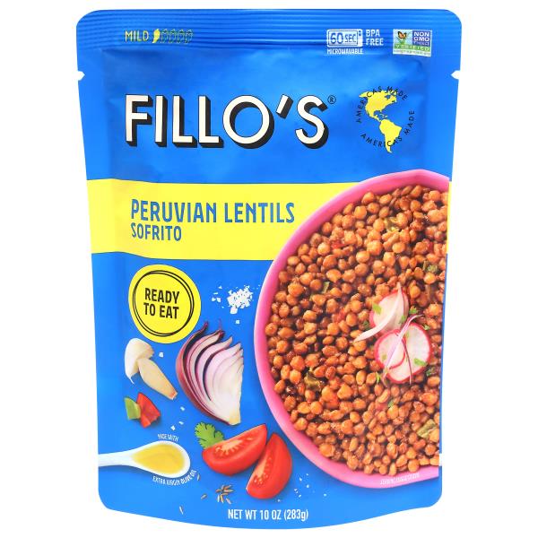 Fillo's Beans and Sofrito, Peruvian Lentils, Mild | Publix Super Markets
