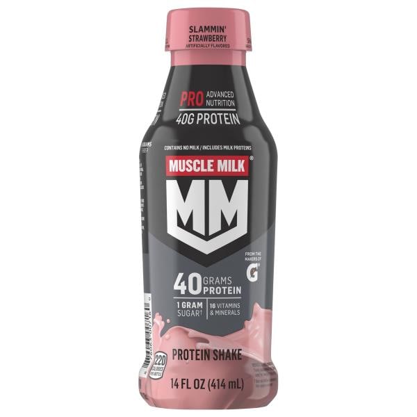 Muscle Milk Pro Protein Shake, Slammin' Strawberry | Publix Super Markets