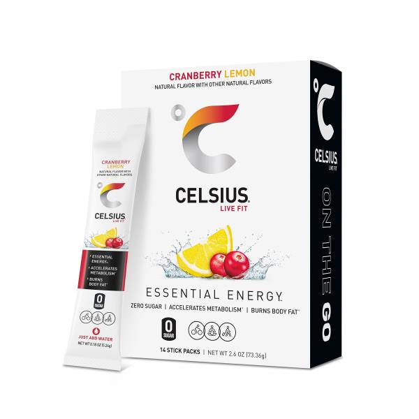 Celsius On The Go Energy Drink Mix, Cranberry Lemon Packets | Publix ...