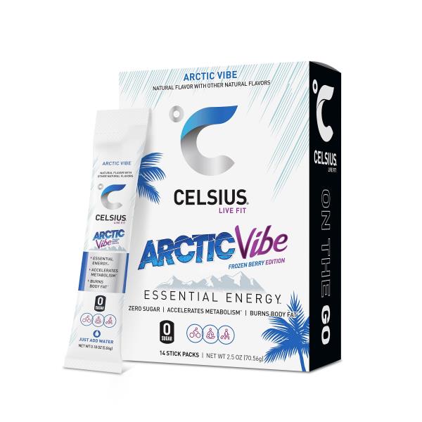 Celsius On The Go Energy Drink Mix, Arctic Vibe Packets | Publix Super ...