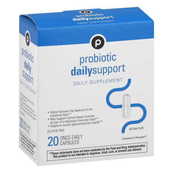Publix Probiotic Daily Support, Once-Daily Capsules | Publix Super Markets