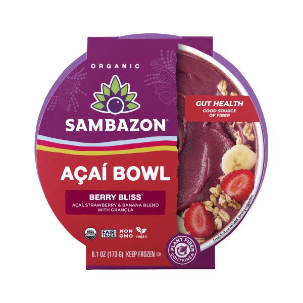Sambazon, Inc. Organic Berry Bliss Acai Bowls | Publix Super Markets