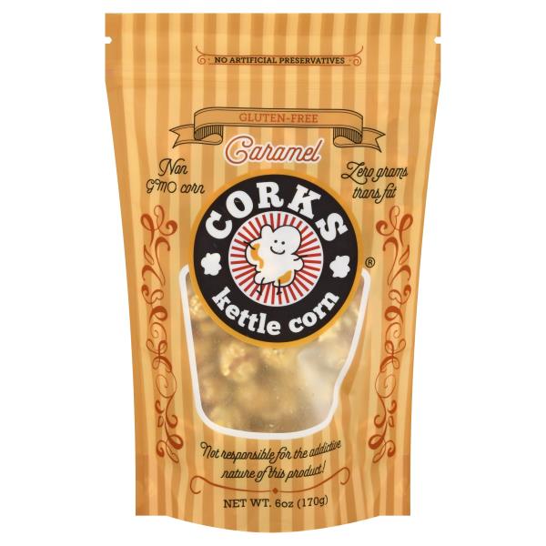 Corks Kettle Corn Popcorn, Caramel | Publix Super Markets
